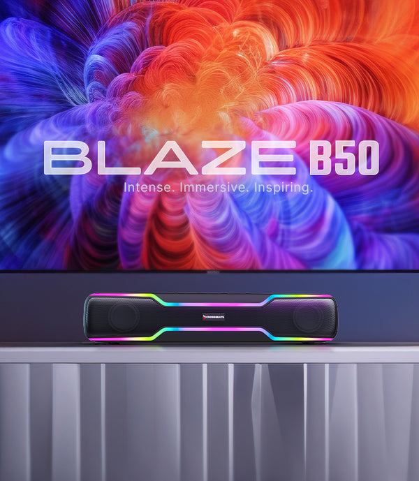 Blaze B50 Soundbar | India's First Ever Soundbar | Powerful Speakers ...