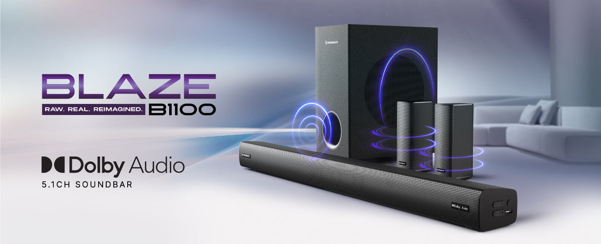 Blaze B1100 Dolby Audio Home Theater | Cinematic Sound Experience ...