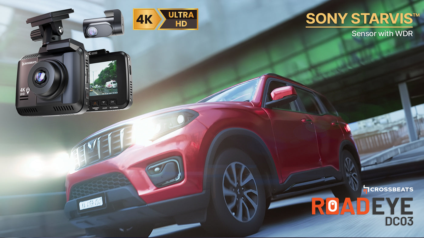 RoadEye DC03 | 4K Car Dash Camera | Super Night Vision
