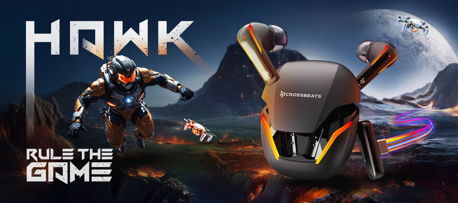 Hawk - Ultra-Low Latency Gaming Earphone