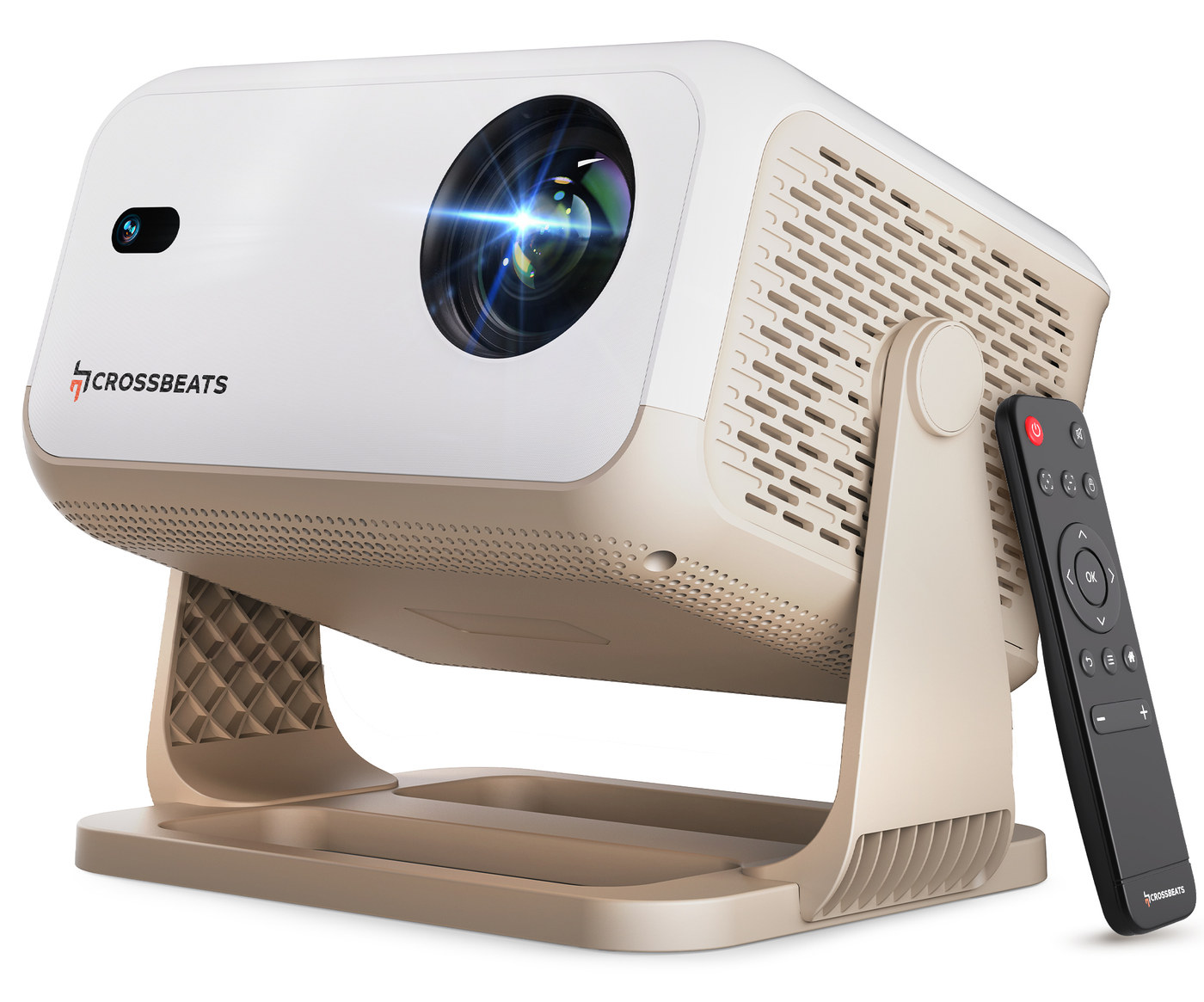 Crossbeats Lumex Cine Smart Home Projector 4k Ultra HD for Room|Office