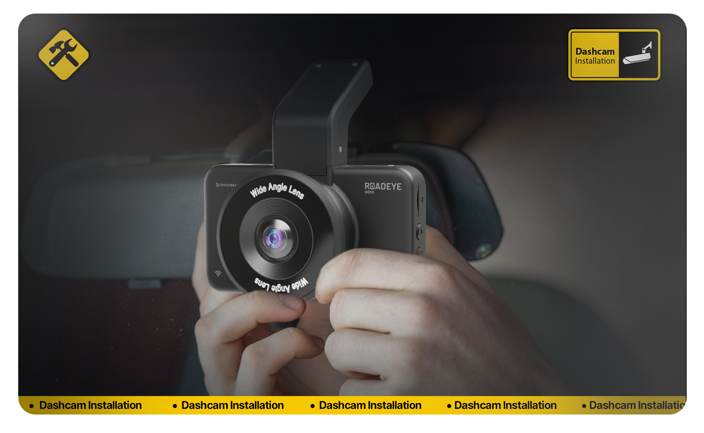 Roadeye Dashcam for Cars | Full HD 1080P | WiFi & APP
